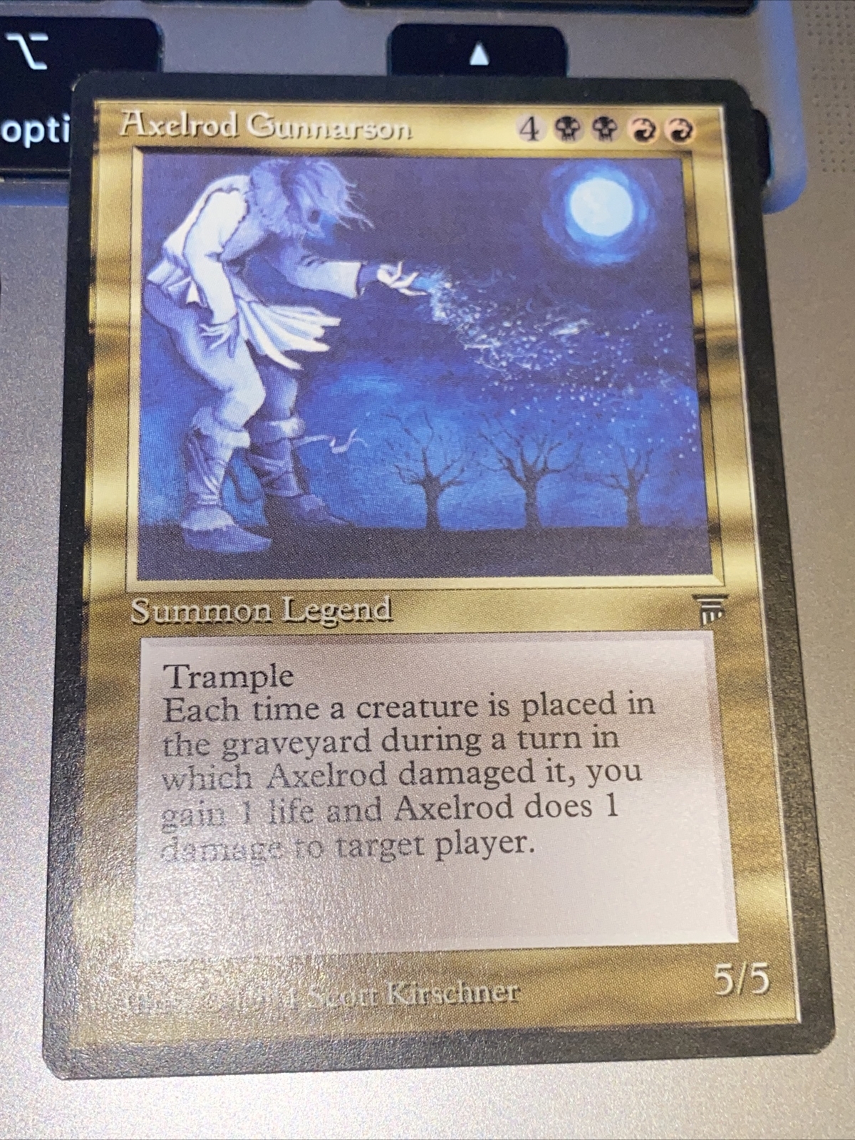 Axelrod Gunnarson X1 Mtg English Legends Nm | eBay