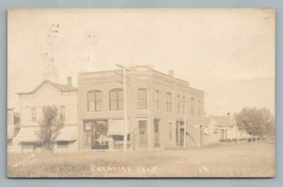 Main Street Bank PRENTICE Wisconsin RPPC Price County Antique Photo ...