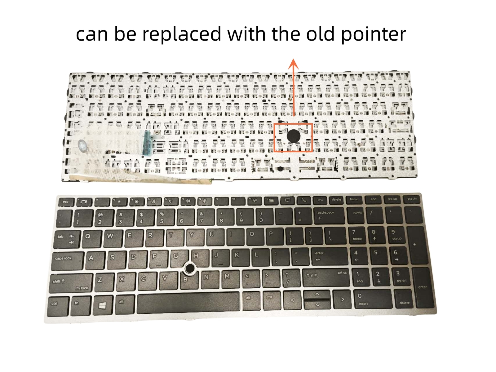 New Keyboard For HP ZBOOK 15u G5 15u G6 US Non Backlit Silver frame | eBay