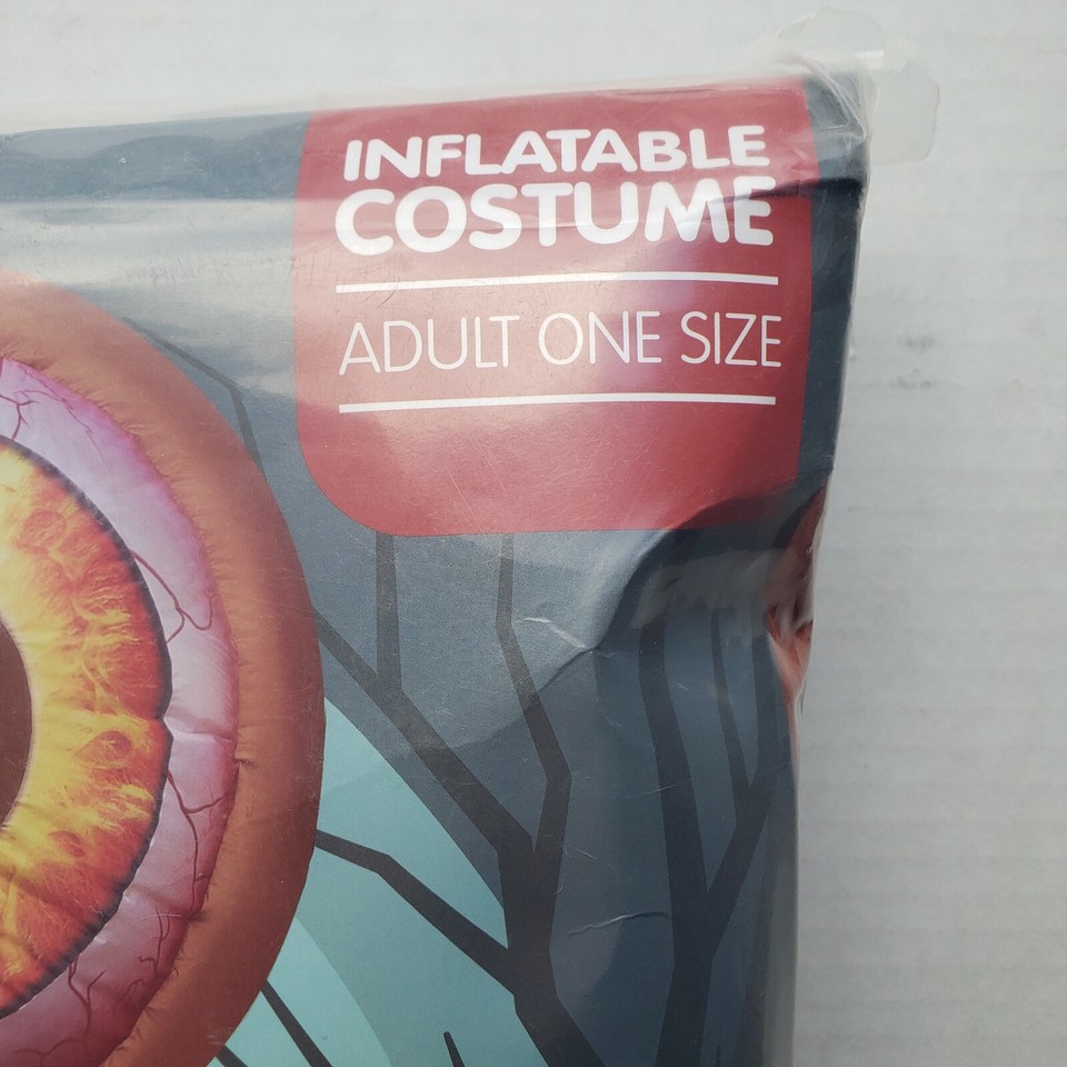 Puff Me Up Full Body Walking Eye Inflatable Halloween Costume One Size ...