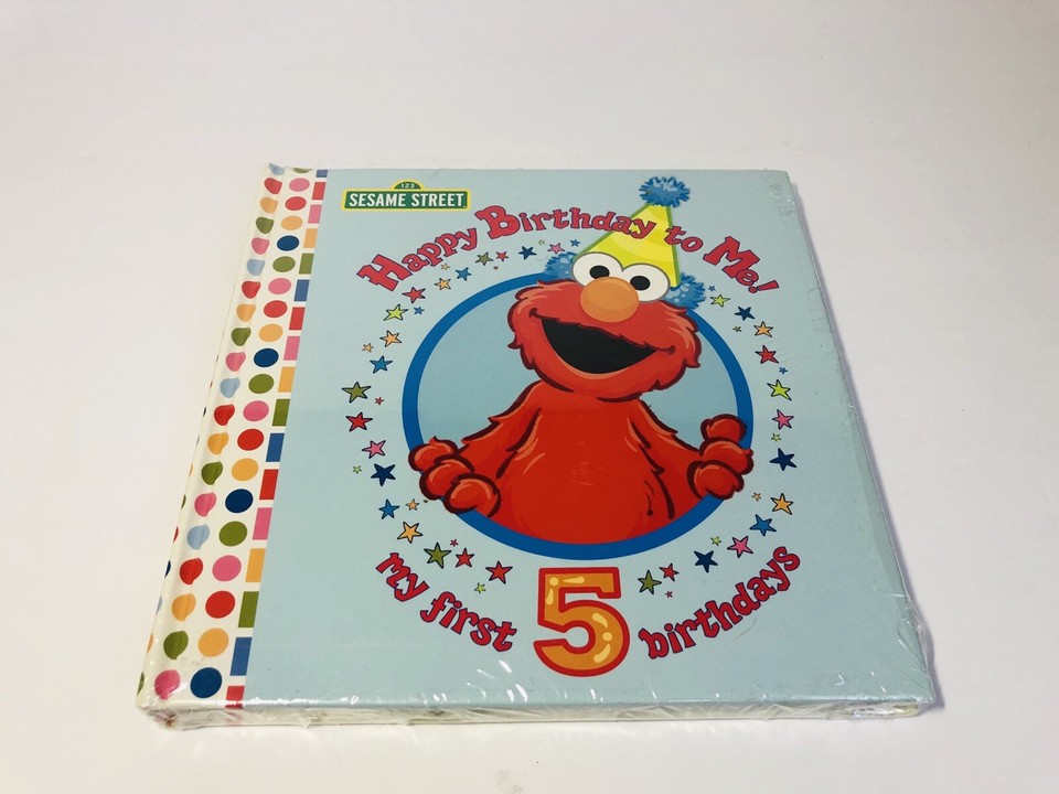 Sesame Street Birthday Book, Keepsake Memory First 5 Birthdays 2008 ...