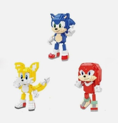 Sonic the Hedgehog Series Character Building Block Sets, Age 14+ | eBay