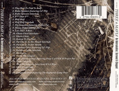 THREE 6 MAFIA DA UNBREAKABLES [SCREWED & CHOPPED] NEW CD 827969083321| eBay