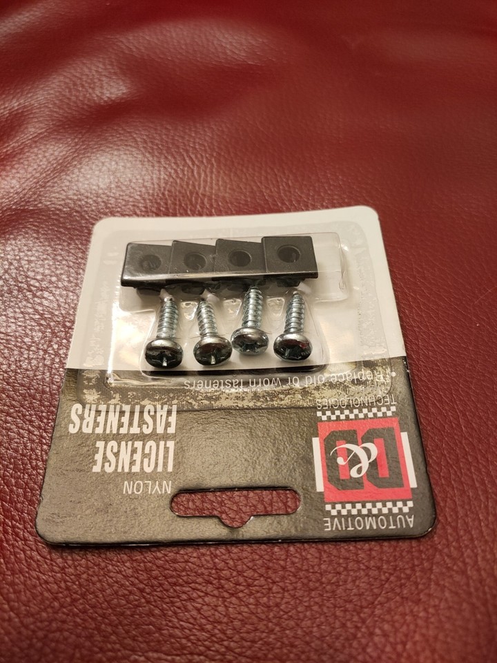 8x Auto Security License Plate Screws Stainless Steel Car Truck SUV ...