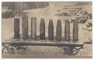 1917 WWI Era Military Artillery Shells - REAL PHOTO Vintage Postcard | eBay