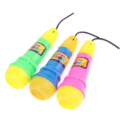 Simulated Microphone Props Multicolor Echo Microphone Toy For Children ...