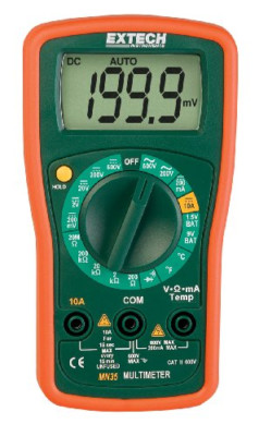 Extech MN35 Digital Mini MultiMeter | eBay