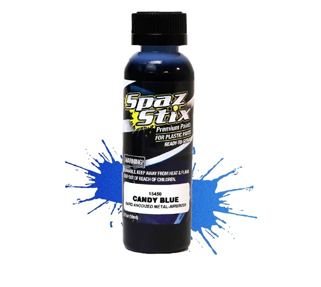 Spaz Stix 15450 Candy Blue Airbrush Paint 2oz SZX15450 for sale online ...
