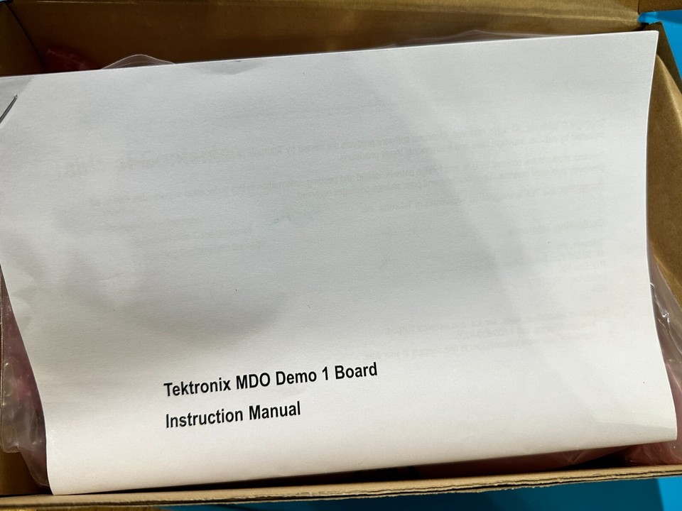 Tektronix 020-3087-XX MDO Demo 1 board and Kit for MDO3104 MDO3054 ...