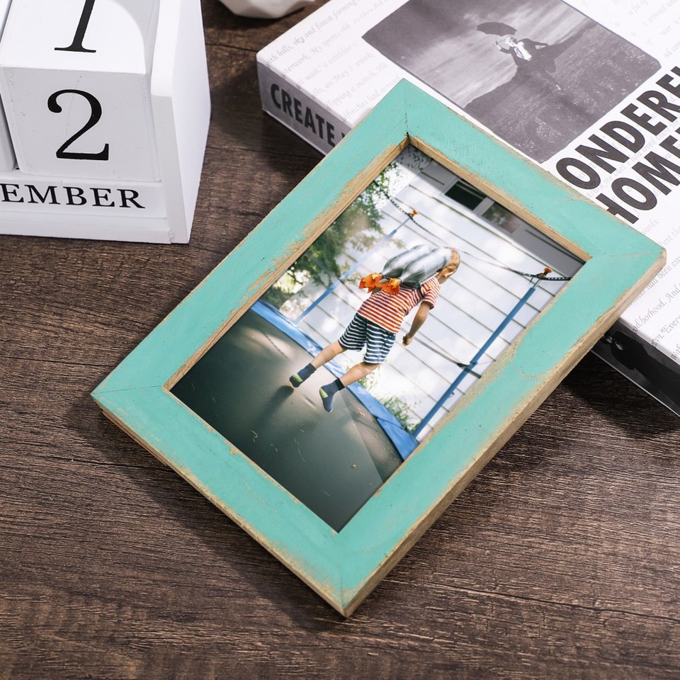 Office Desk Picture Frame Vintage Frames Set Decorative Family Photo ...