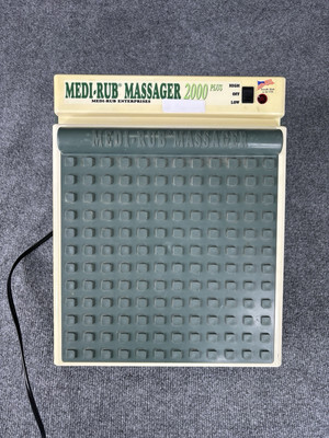 Medi Rub Vibrating Foot Massager 2000 Plus Model MR-3F Massage Machine ...