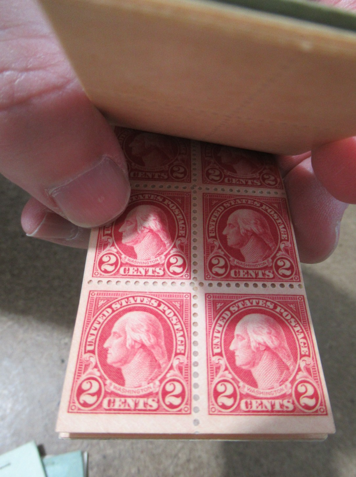 1926 US Stamp Booklet 8 complete Booklet Panes 6x2c, MNH, Original | eBay