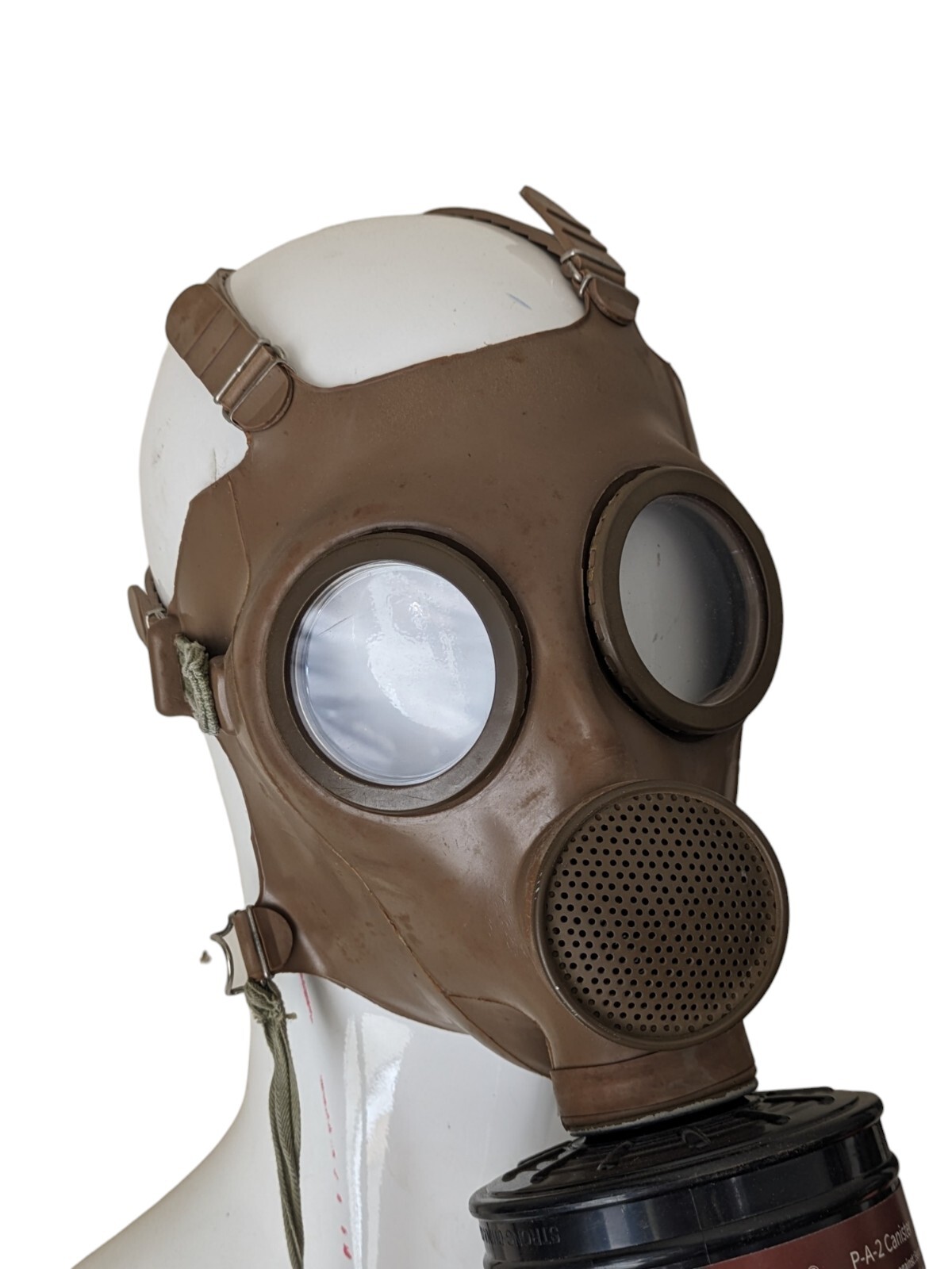 Military M51 GAS MASK & RESPIRATOR w/ FILTER CANISTER New Never Used | eBay