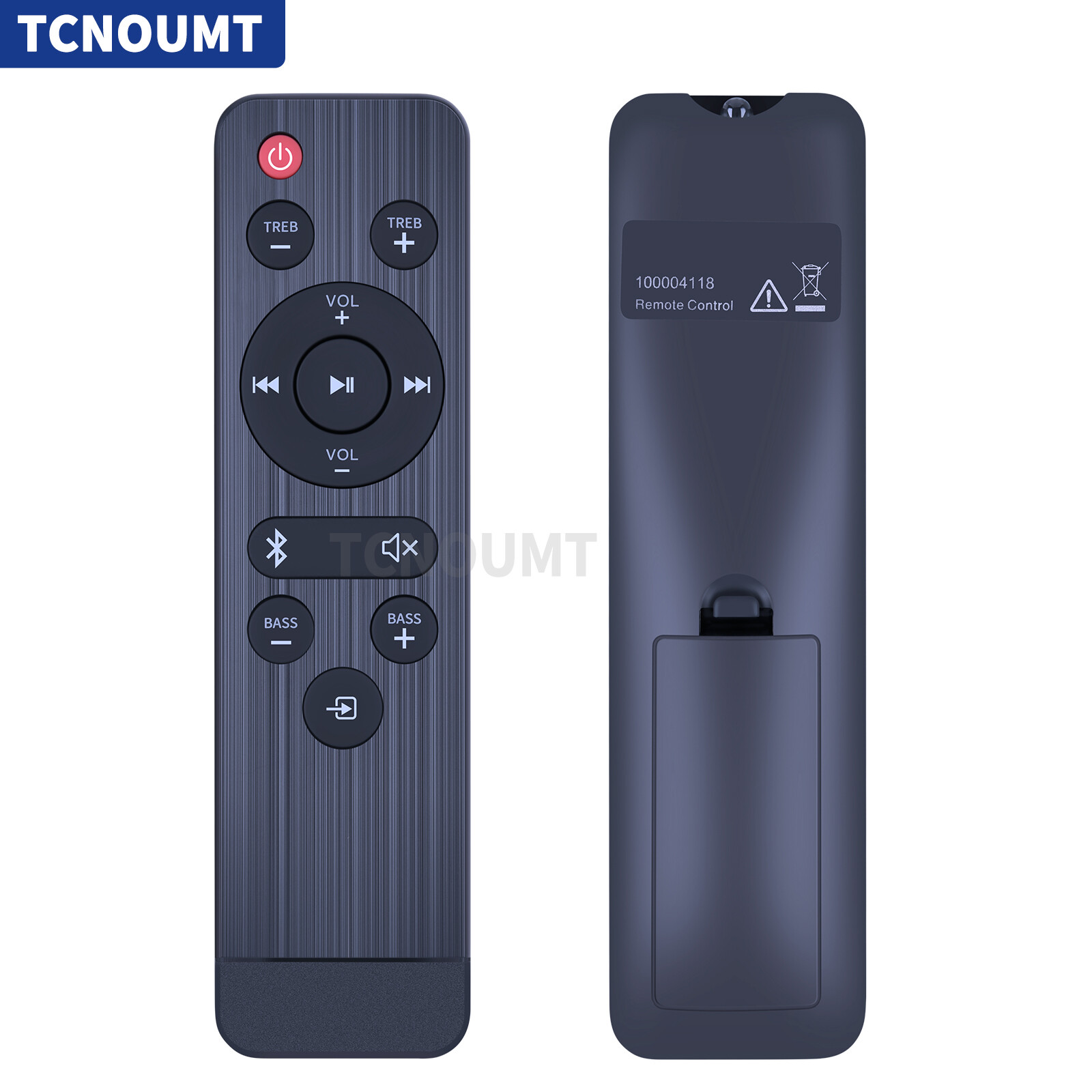 100004118 Replacement Remote Control For ONN 32 Inch 2.1 Soundbar ...