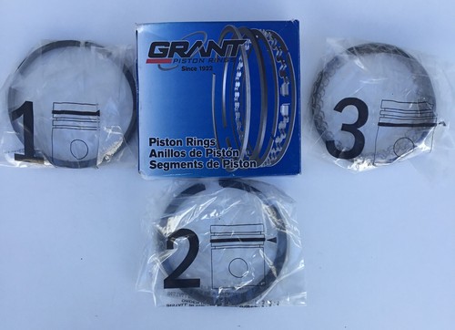 Grant Piston Rings - 1526-STD- Fits Porsche 914 4 Cylinder - 2058cc- 2 ...