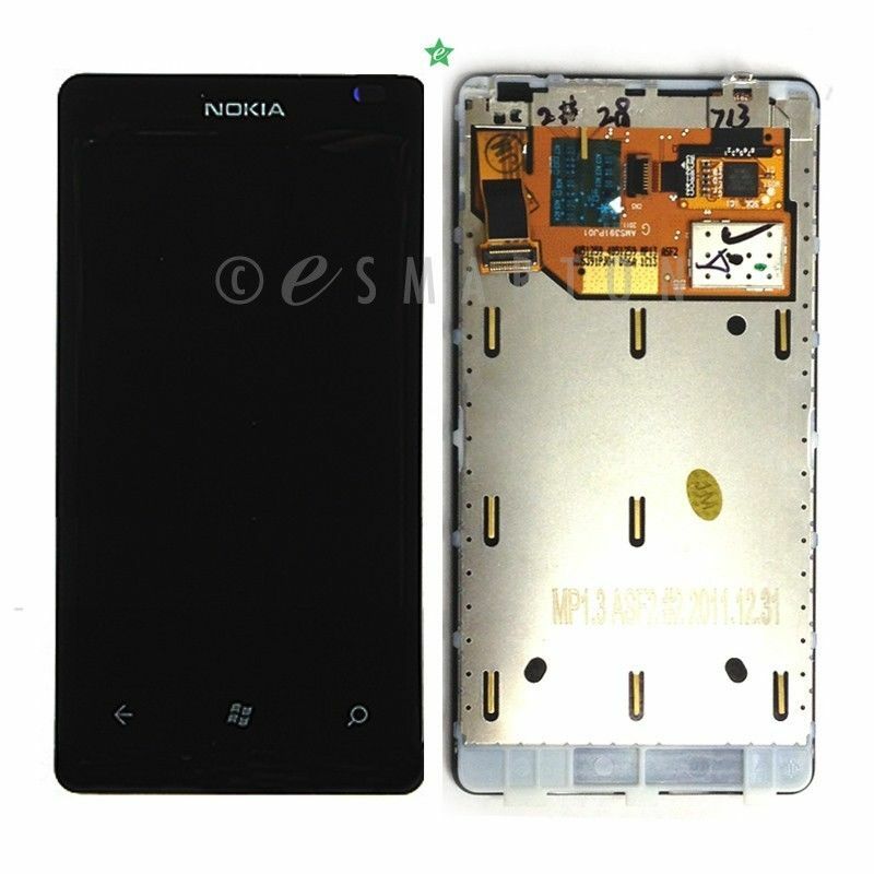 Nokia Lumia LCD Display Digitizer Touch Screen Glass Frame Assembly ...