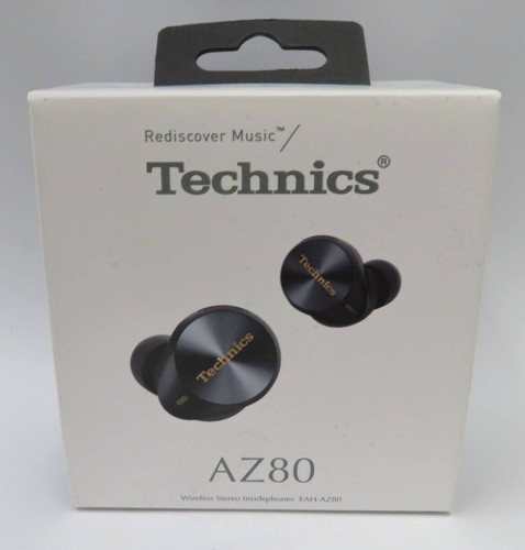 Technics Wireless Earphones EAH-AZ80 Black Completely Noise Canceling ...