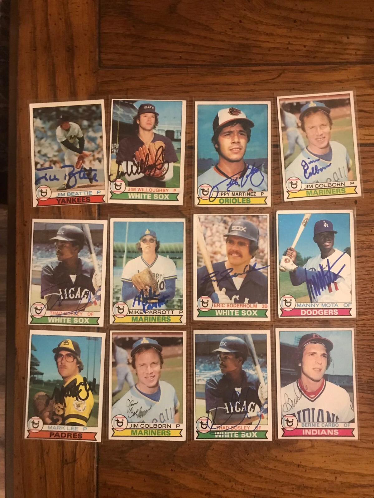 Manny Mota Autograph. 1979 Topps (Sale Is For The One Card In Title ...