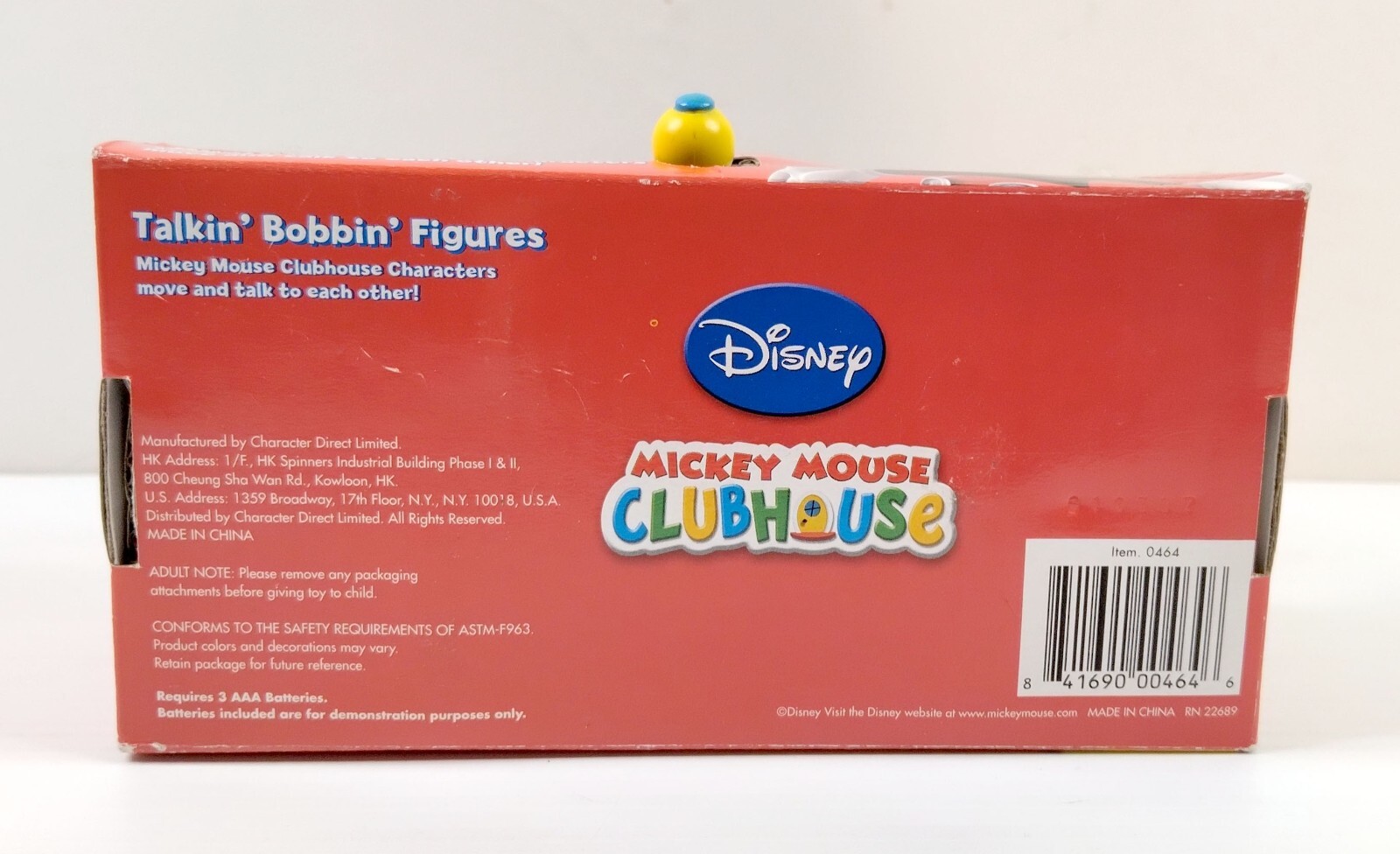 Disney Mickey Mouse Clubhouse Talkin Bobbin Figures Goofy & Donald ...
