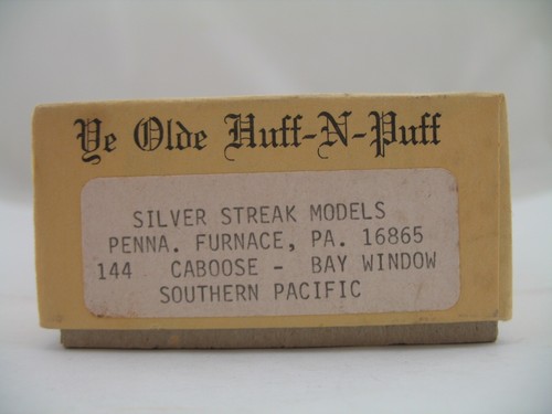 Huff N Puff HO Kit 144: Bay Window Caboose, Southern Pacific | eBay