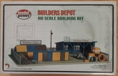 Model Power HO Builders Depot Building Kit # 418 | eBay