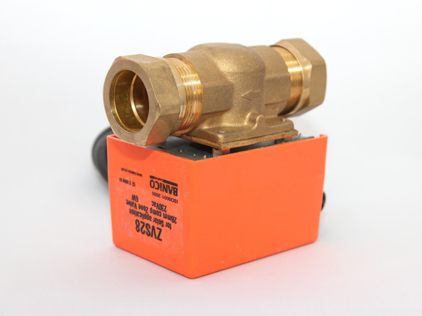 2 Port SOLAR 28mm Motorised Zone Valve Actuator SOLAR THERMAL SYSTEMS ...