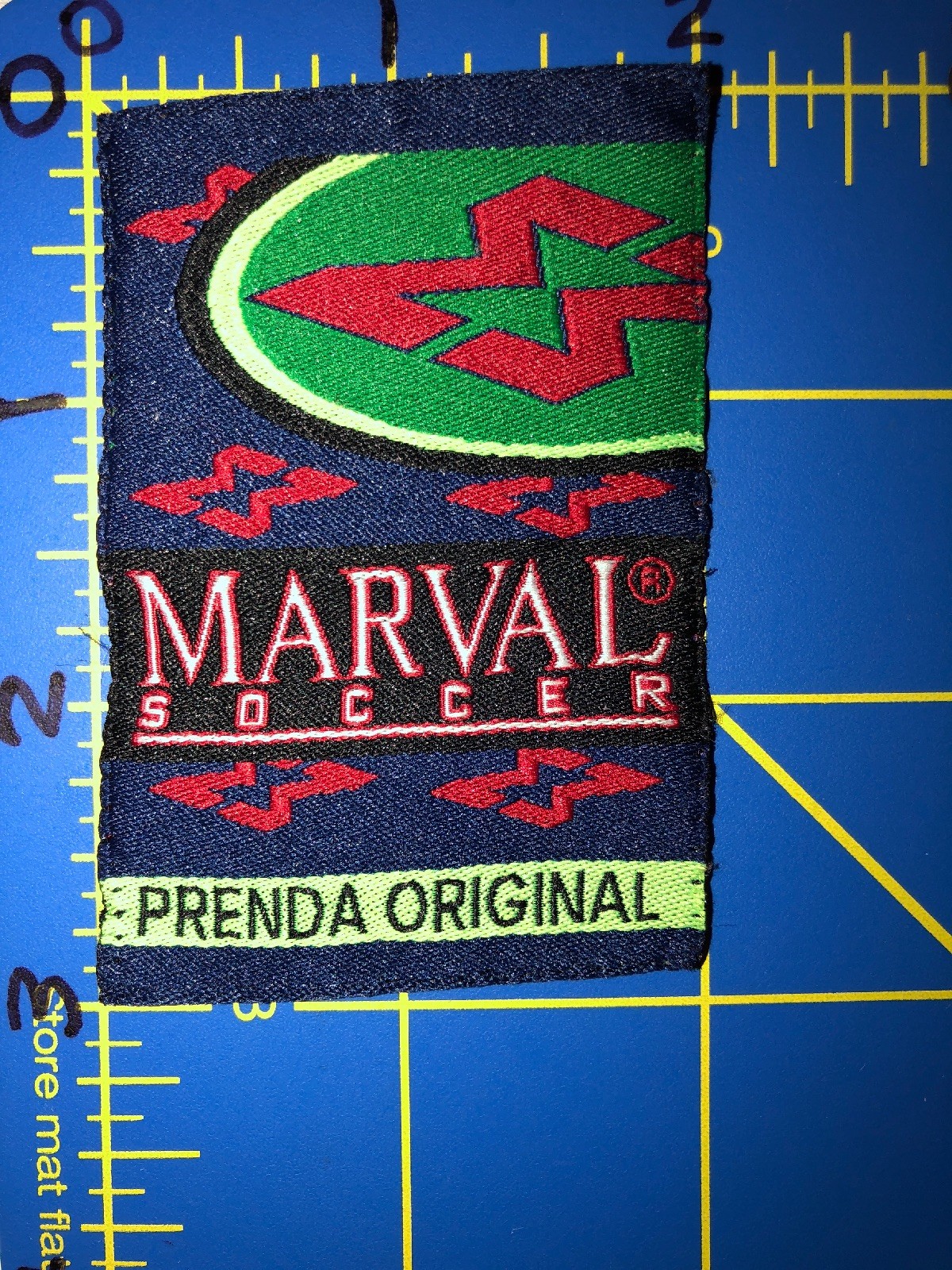 Marval Logo Soccer Patch Tag Brand Football Clothing Sportswear ...