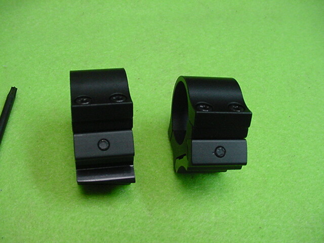 Savage 99 Scope Mount WR Weaver 2pc Base Set & Matte Black Low-Height 1 ...