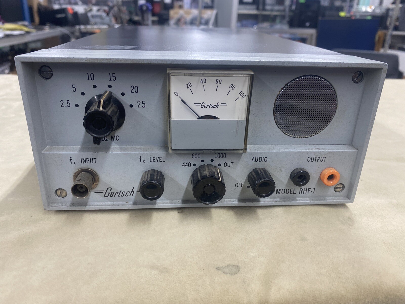 Gertsch RHF-1 High Frencency Standards Receiver Singer - Untested ...