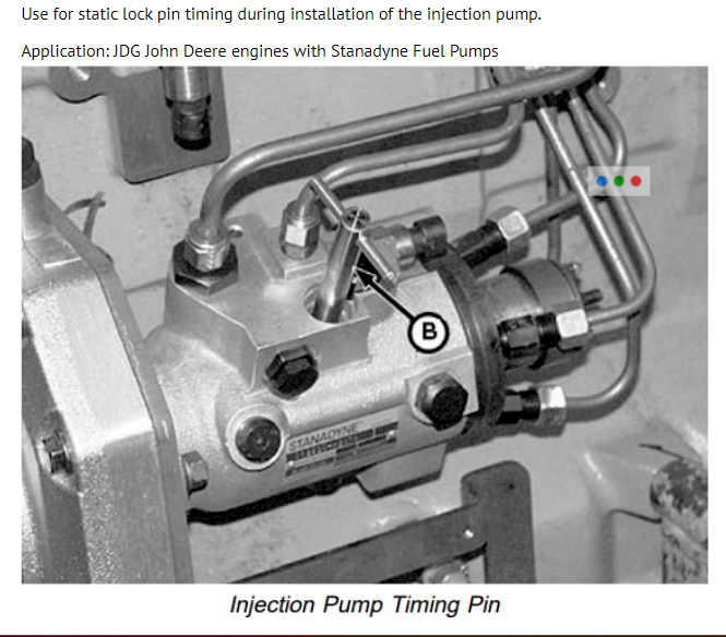 JS TOOLS/JOHN DEERE SERVICEGARD TIMING PIN alt JDG1559 | eBay