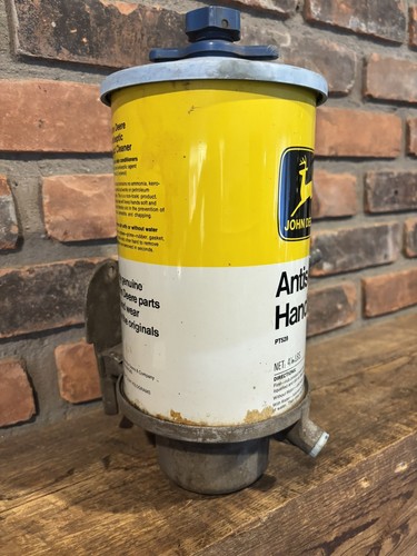 Rare John Deere Antiseptic Hand Cleaner 4.5lb Can Gojo Dispenser Oil ...