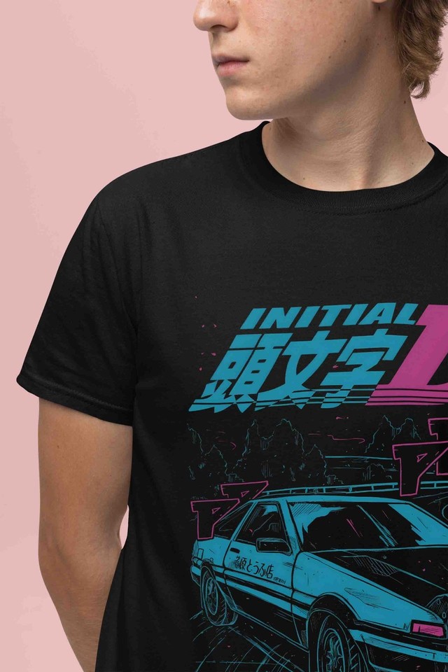 Initial D Shirt Takumi Tshirt Bunta T-Shirt Ryosuke Car Drift Racing ...