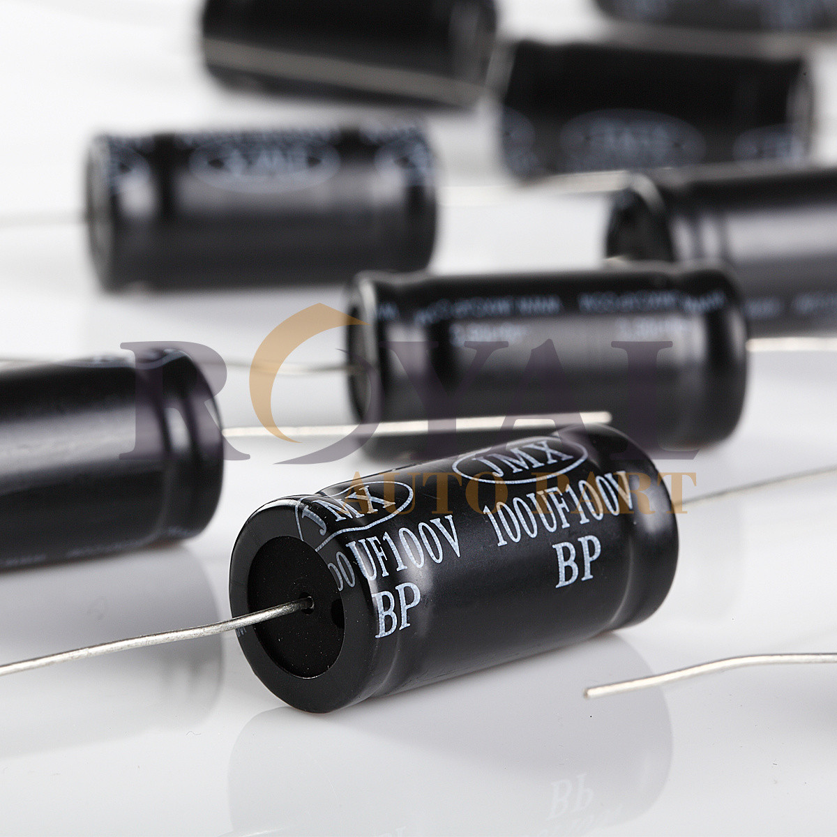 10pcs Non-Polarized Electrolytic Audio Capacitor 100MFD 100uF 100V | eBay