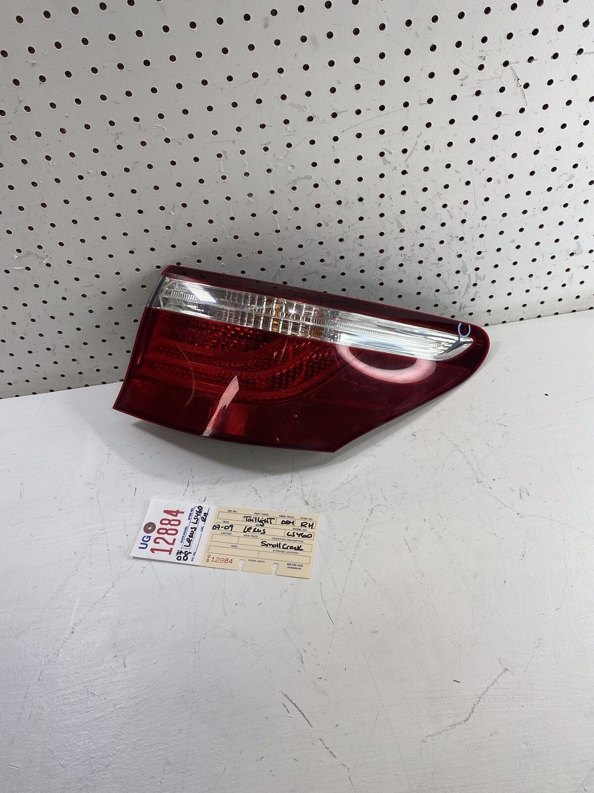 2007 2008 2009 LEXUS LS LS460 RIGHT SIDE TAIL LIGHT OEM | eBay