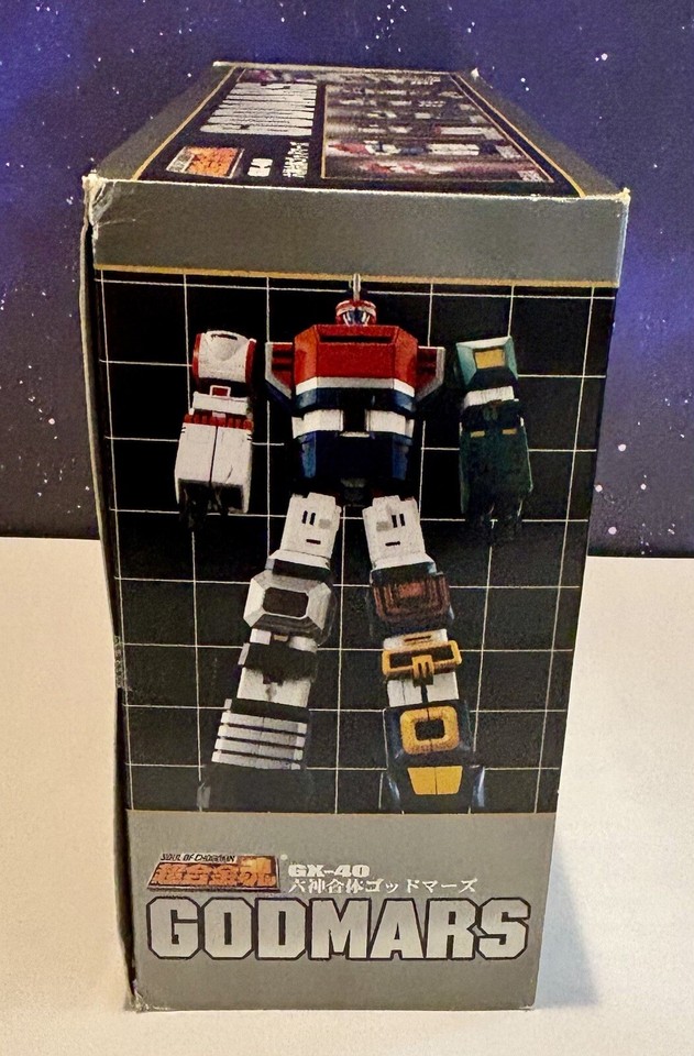 Bandai Japan Soul of Chogokin GX-40 Godmars Six Gods Combined Figure ...