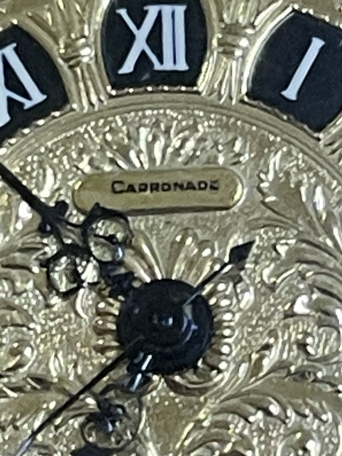 vintage CARRONADE Pocket Watch Mechanical Open Face Swiss Made gold ...