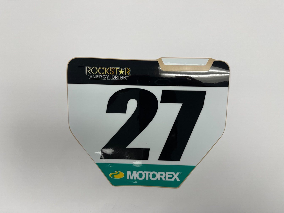 2023 HUSKY TC FC FX TX 450 FC450 FRONT NUMBER PLATE DECALS GRAPHICS 27 ...