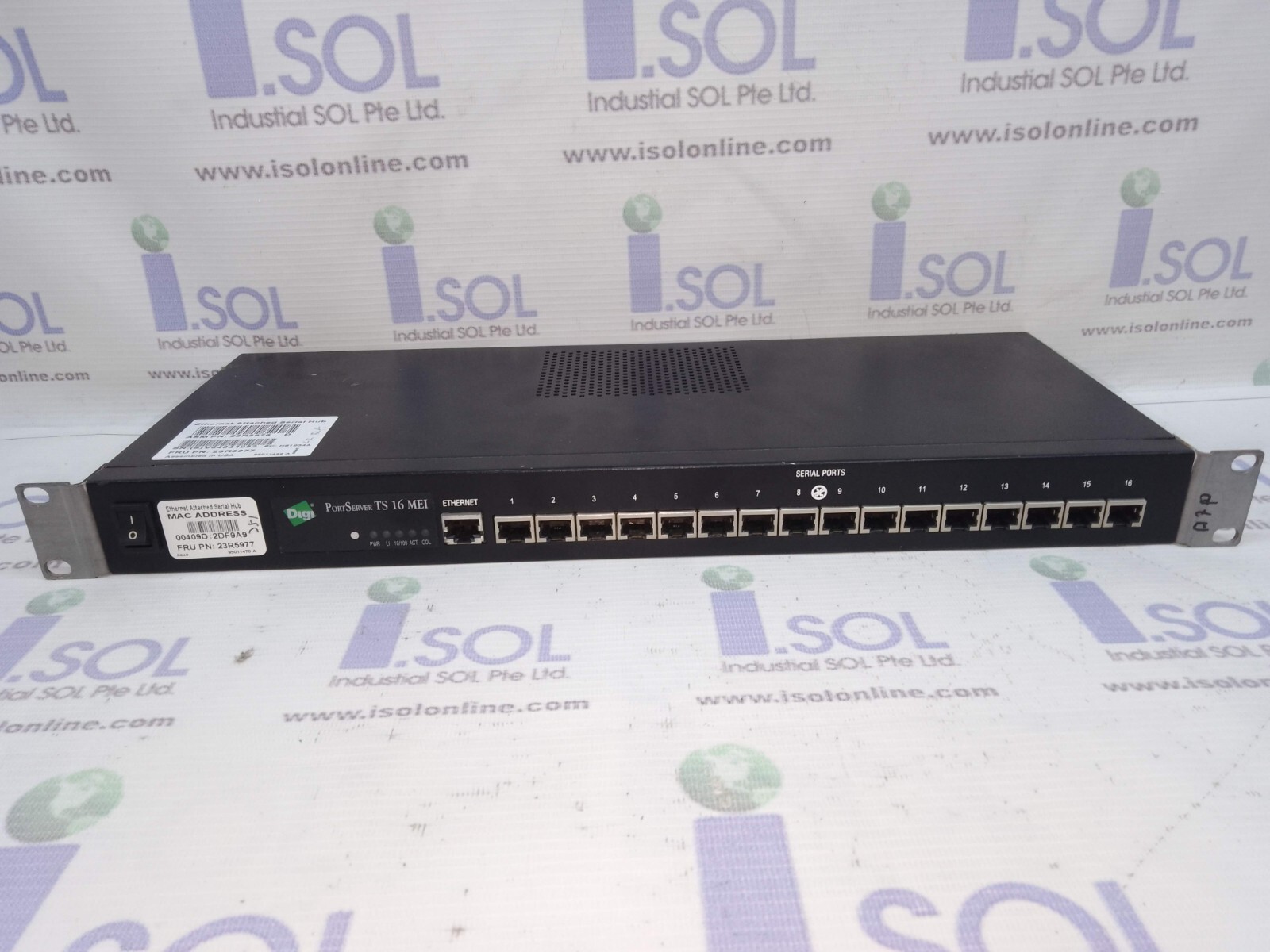 Digi Port Server TS 16 MEI 50000777-03 D Device Server ASM 23R5976 D ...