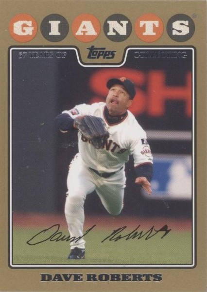 2008 Topps - Gold Border #331 Dave Roberts /2008 for sale online | eBay