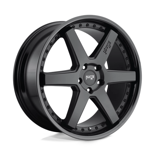 20 INCH NICHE 1PC ALTAIR 20X9 5X114.3 ET 35 GLOSS BLACK MATTE BLACK | eBay