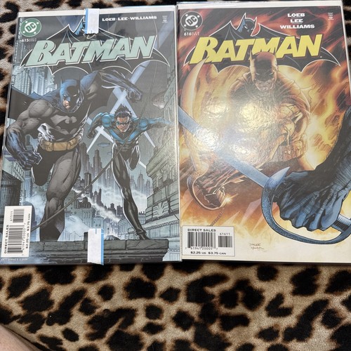 BATMAN DC COMIC BOOK PAIR #615 & #616 New On Cardboard Direct Sale | eBay