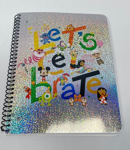 New Disney 100 “Celebrate" 1 Subject Spiral Notebook Wide Ruled ...