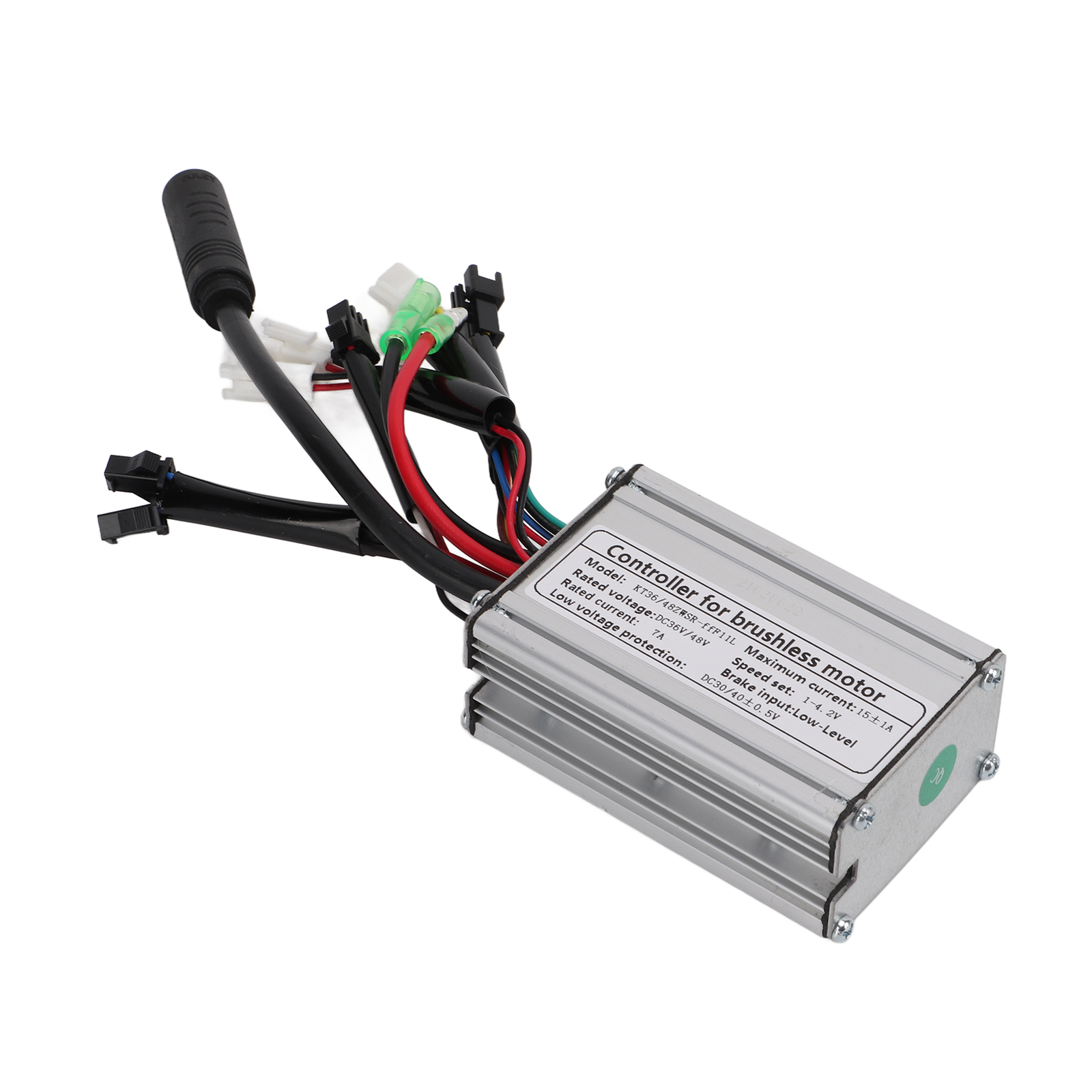 01)36V 48V 15A 6 Mosfets Controller Aluminum Alloy Motor Controller For ...