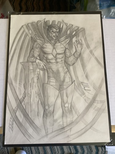 Mr. Sinister pencil sketch by Bella rachlin 12x9 | eBay
