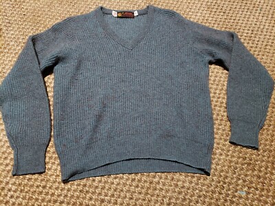 Vintage v neck Green Jersild Sweater men medium | eBay