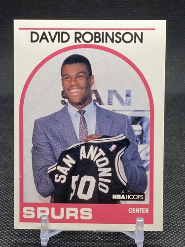 1989-90 NBA Hoops #138 David Robinson Rookie Card RC - NM-MT!! Qty ...