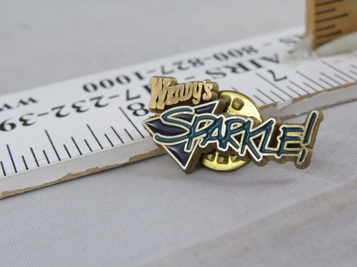 WENDY'S SPARKLE PIN | eBay