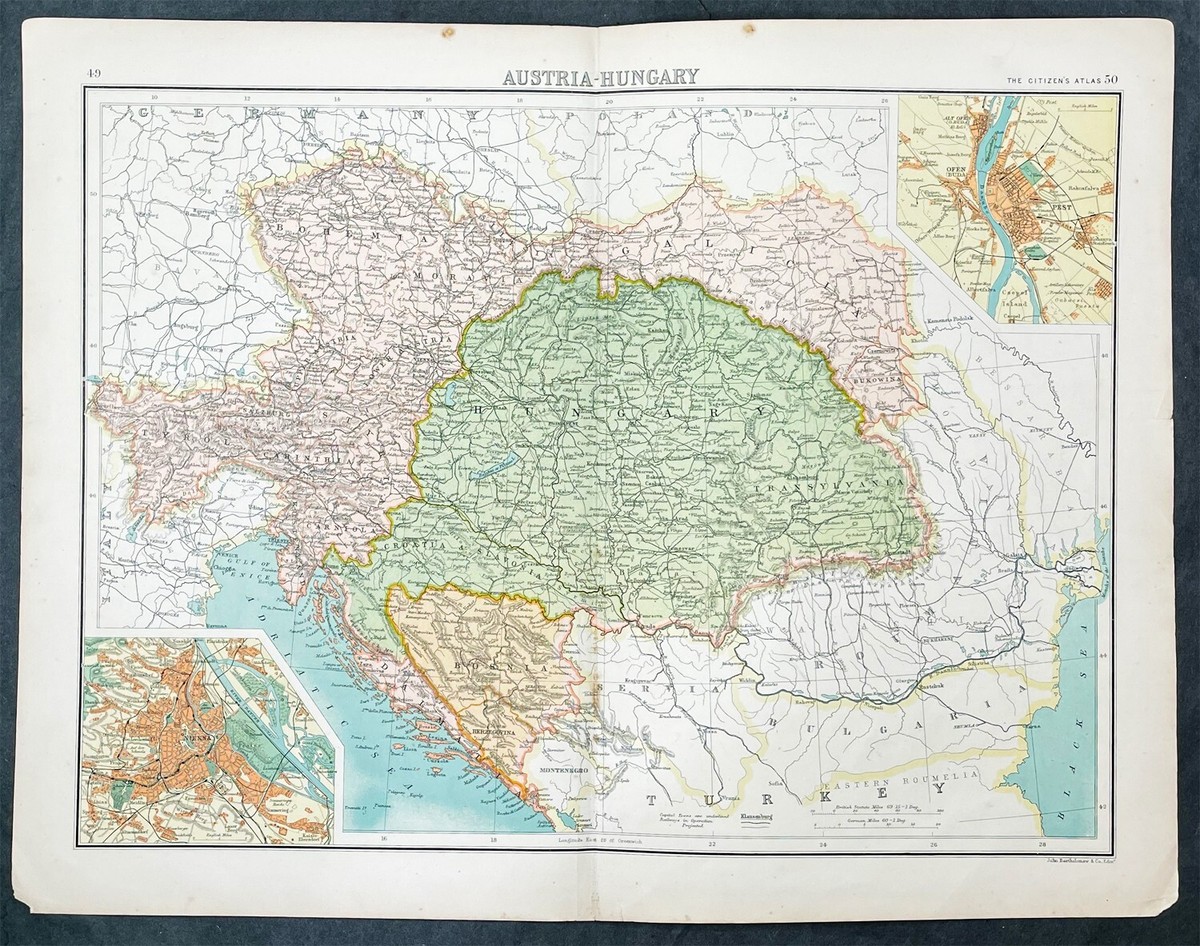 Large Map Of Hungary