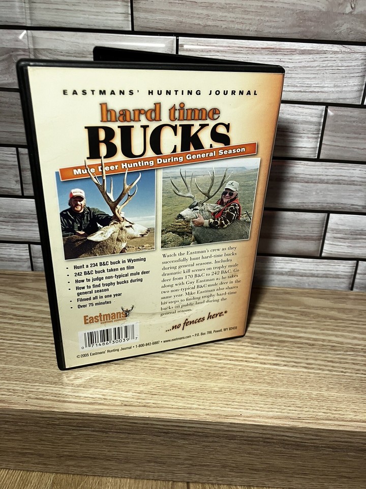 Eastmans Hard Time Bucks (DVD, hunting) - H0516 71486300397| eBay