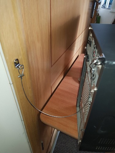 Computer TV Television monitor mouse Steel cable Wire rope Security KIT ...